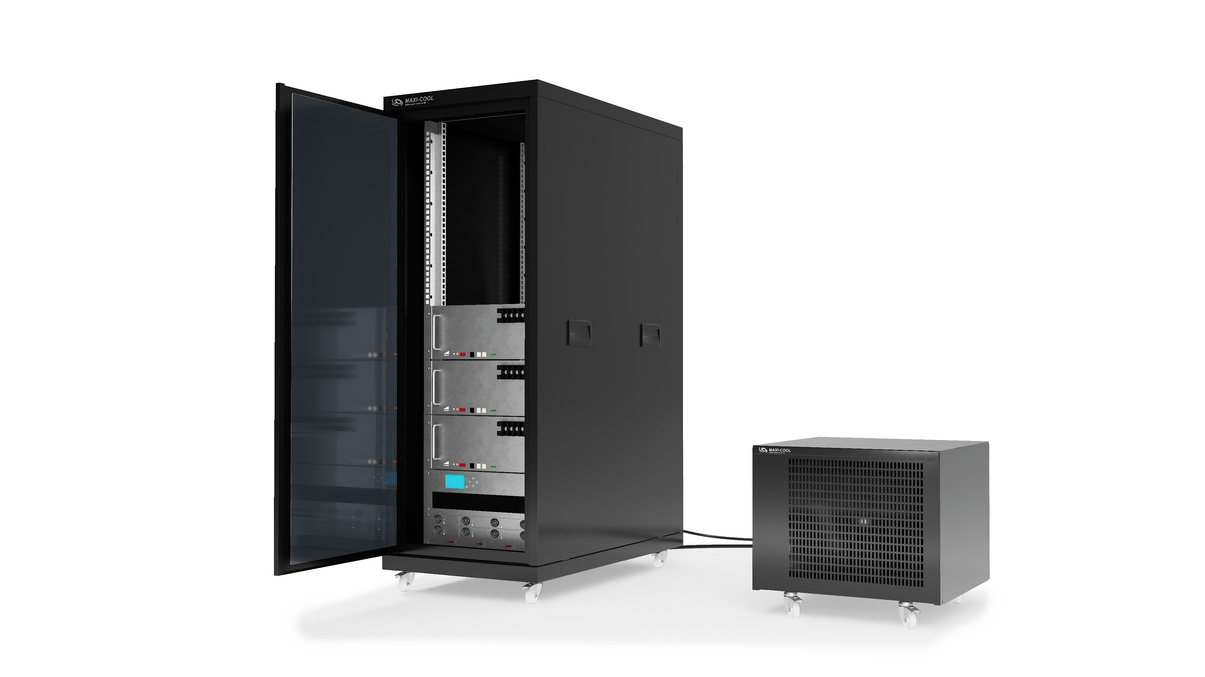 Gemini server cooling system for small to medium installation
